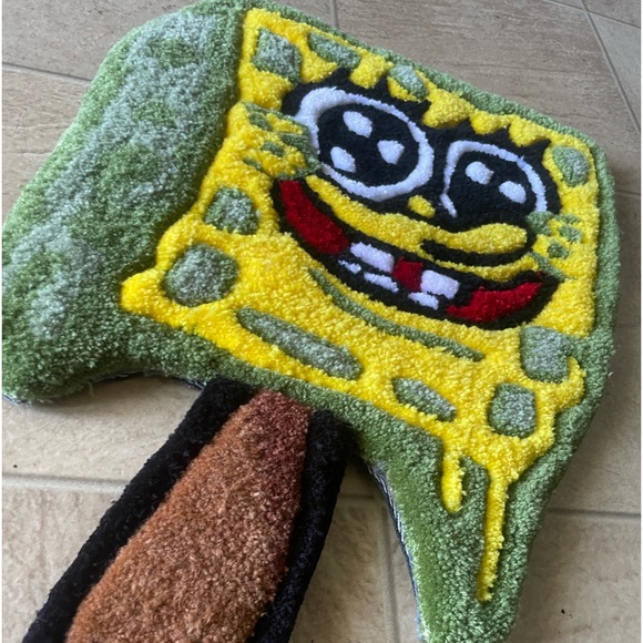 Wall Decor | Ice Cream Spongebob Tufting Rug | Poshmark